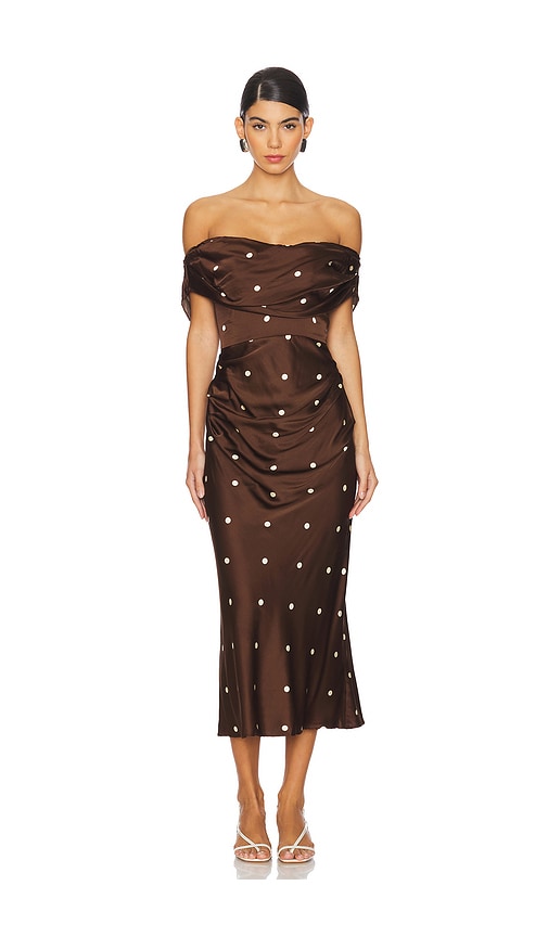 LPA LPA Luisa Midi Dress